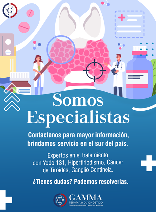 Gamma Diagnosticos:Tratamiento de Yodo 131 - México